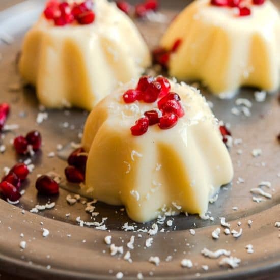 White Chocolate Panna Cotta - Inside The Rustic Kitchen