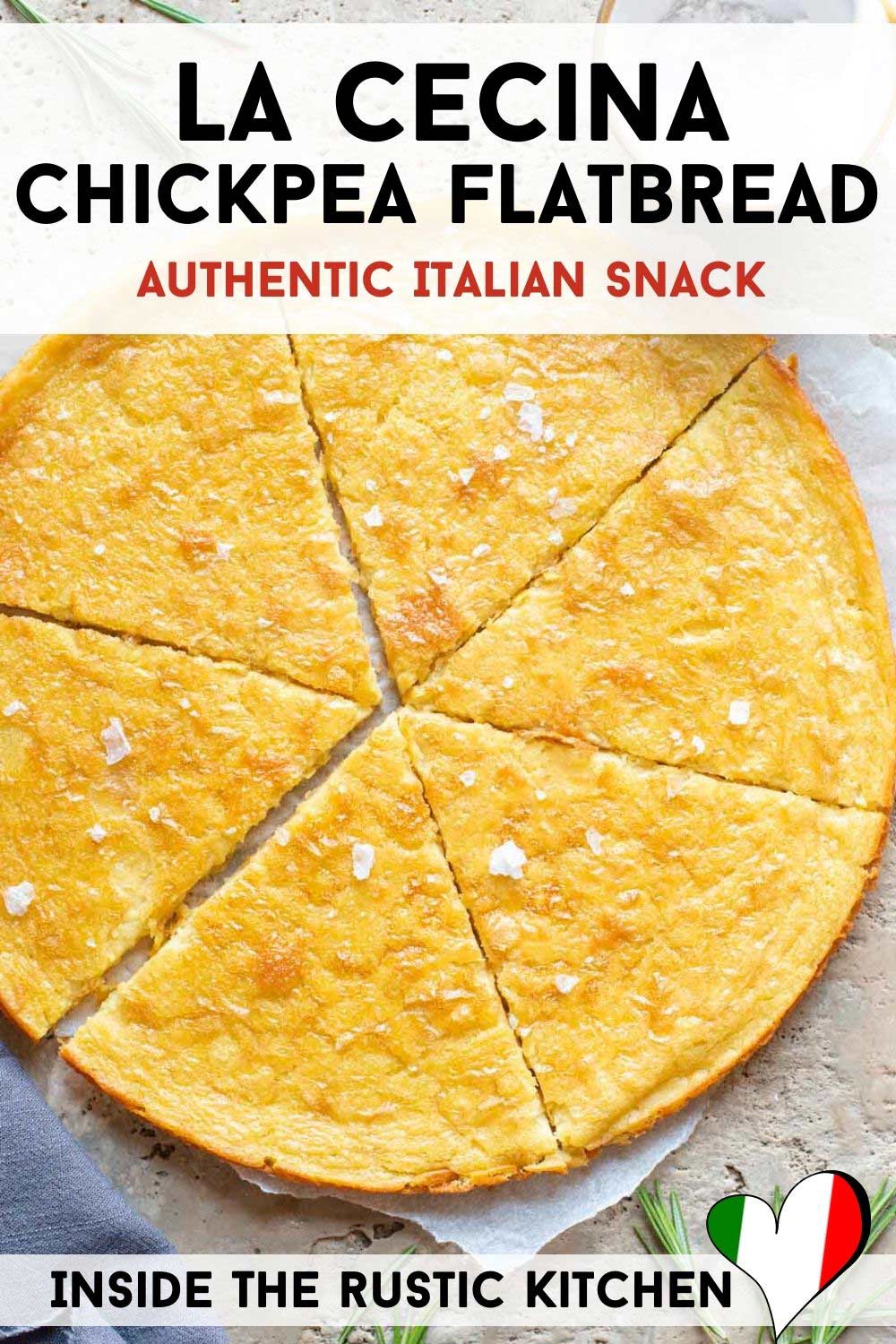 Italian Farinata Chickpea Flatbread (La Cecina Toscana) - Inside The ...