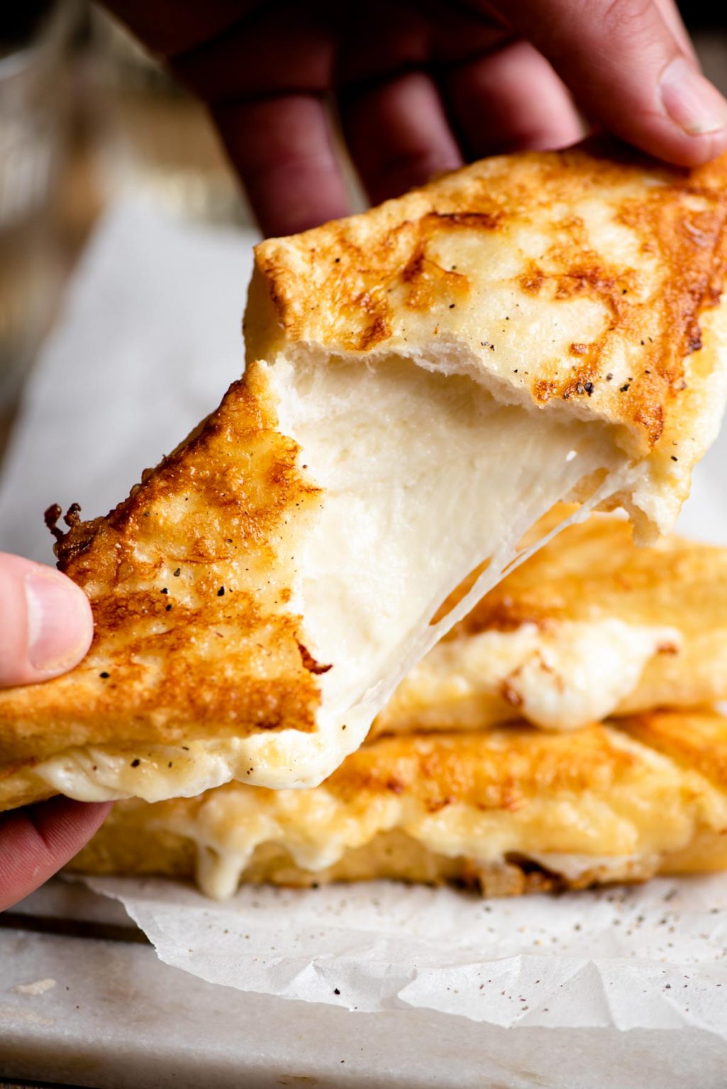 Mozzarella in Carrozza (Fried Mozzarella Sandwiches) - Inside The ...