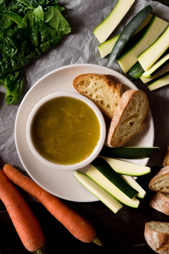 Bagna Cauda Recipe (Anchovy, Garlic & Butter Dip) - Inside The Rustic ...