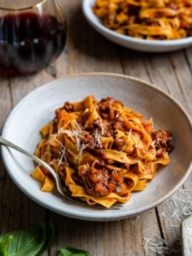 Leftover Pulled Pork Ragu - Inside The Rustic Kitchen