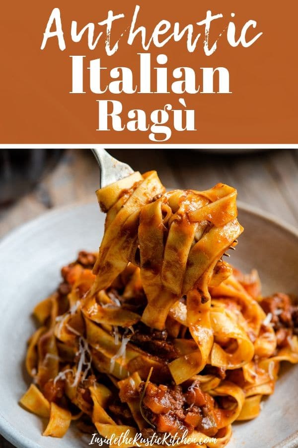 Italian Beef Ragu - A Classic Recipe - Inside The Rustic Kitchen
