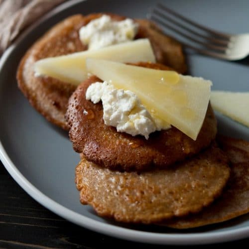 Chestnut Fritters with Ricotta, Pecorino and Truffle Honey - Inside The ...