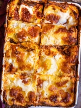 Crespelle - Savoury Crepes with Peas, Ham and Fontina Cheese - Inside ...