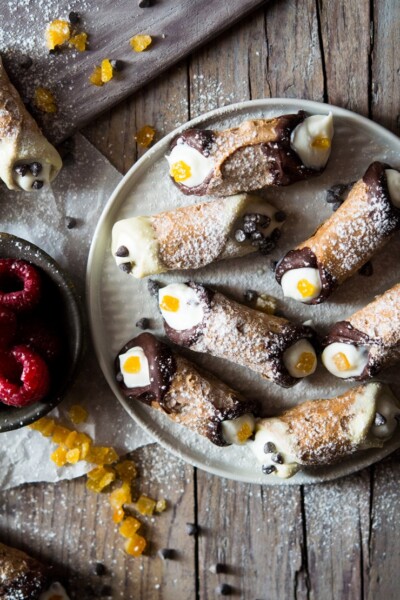 Mini Cannoli - Perfect For Parties - Inside The Rustic Kitchen