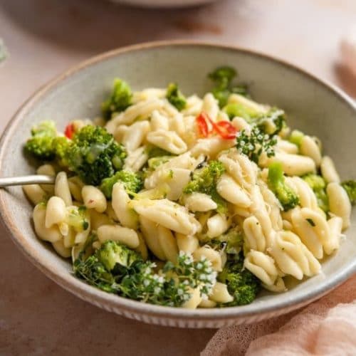 Cavatelli and Broccoli Pasta - Inside The Rustic Kitchen
