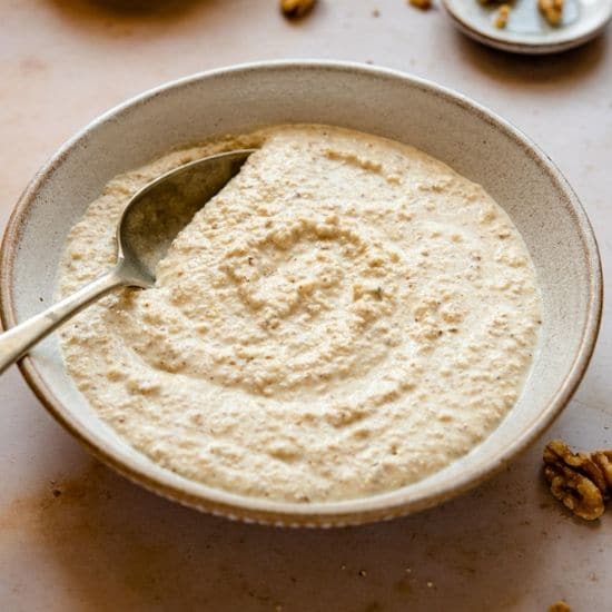 Walnut Sauce - Salsa di Noci - Inside The Rustic Kitchen