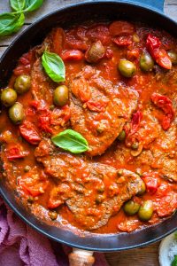 Steak Pizzaiola - (Carne alla Pizzaiola) - Inside The Rustic Kitchen