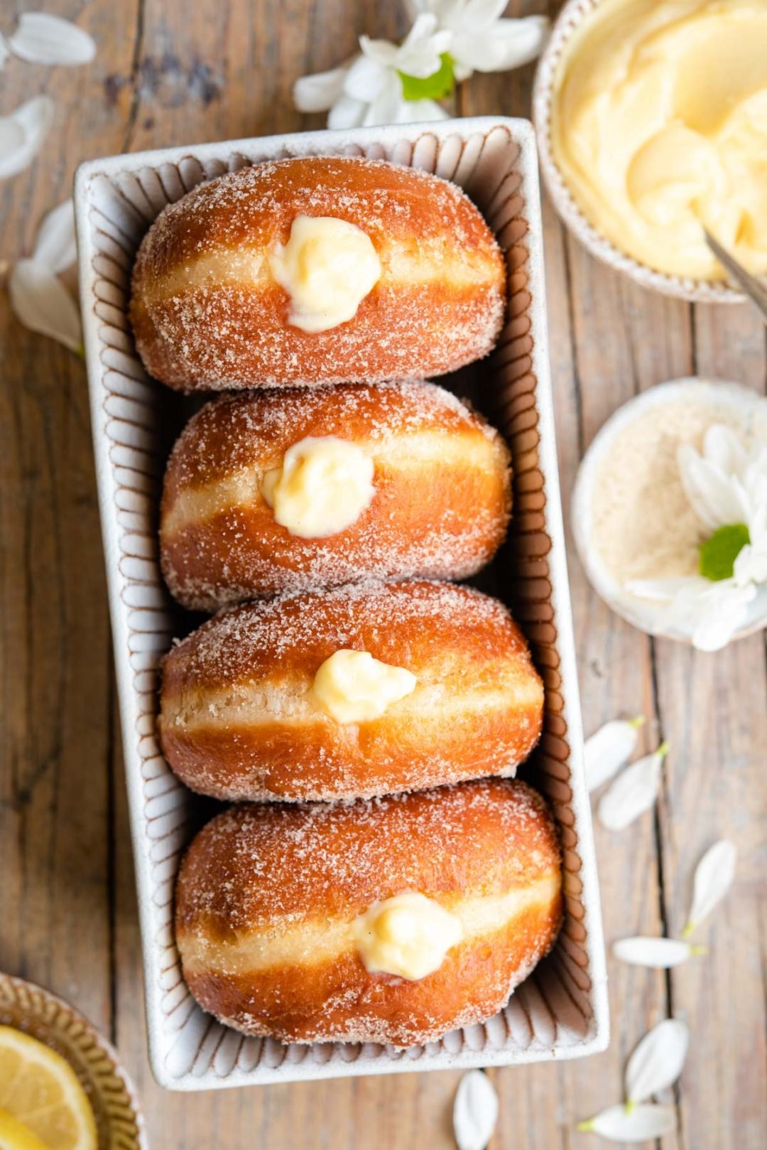 Bomboloni - Italian Doughnuts - Inside The Rustic Kitchen