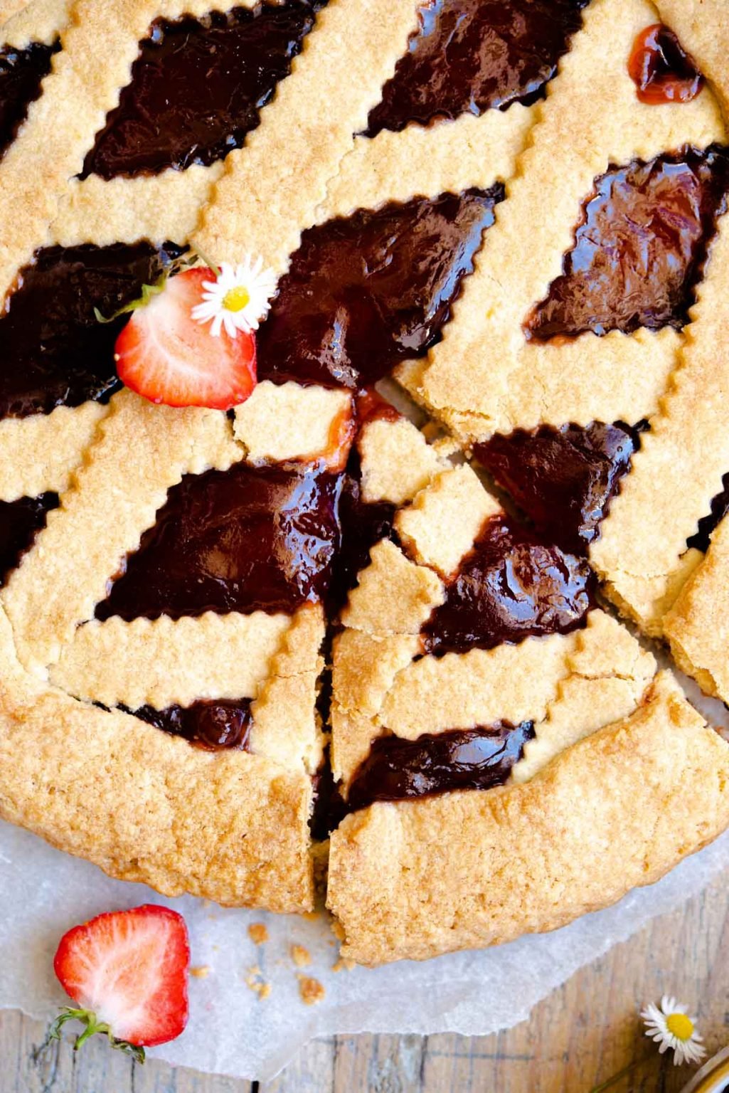 Italian Crostata (Jam Tart) - Inside The Rustic Kitchen