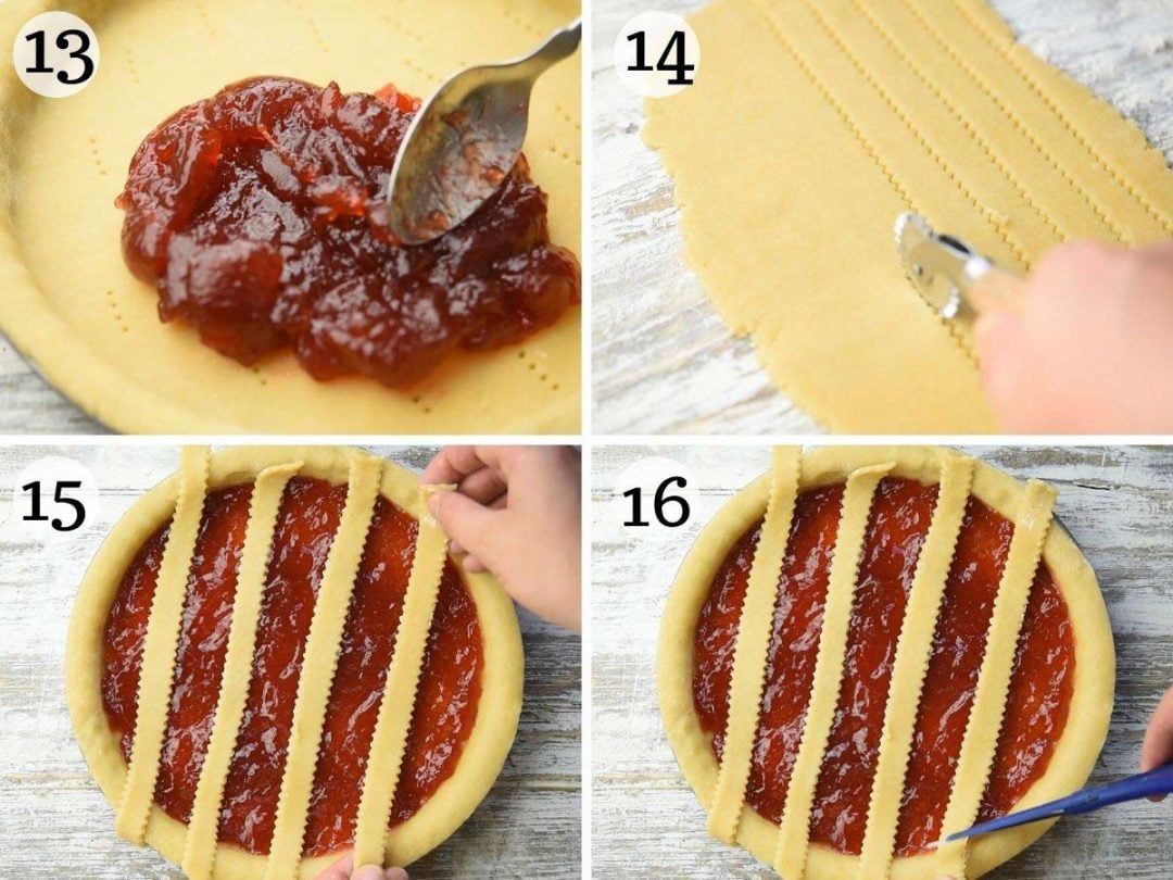 Italian Crostata (Jam Tart) - Inside The Rustic Kitchen