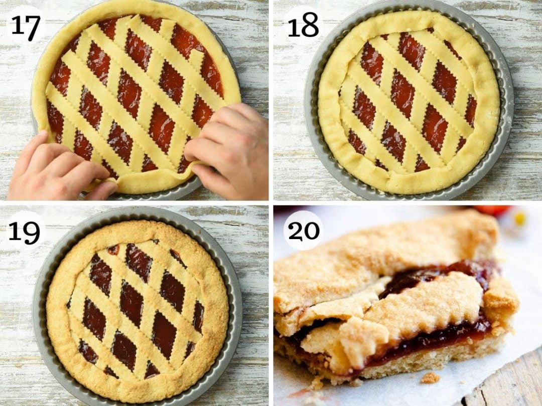 Italian Crostata (Jam Tart) - Inside The Rustic Kitchen
