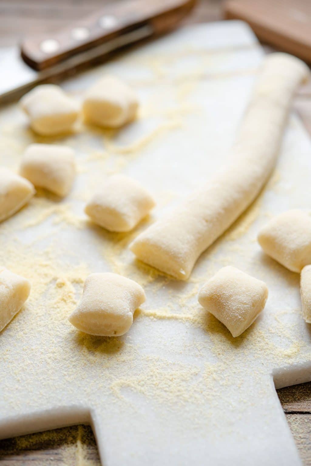 Homemade Potato Gnocchi - Step by Step - Inside The Rustic Kitchen