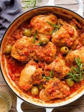 Chicken Puttanesca - Inside The Rustic Kitchen