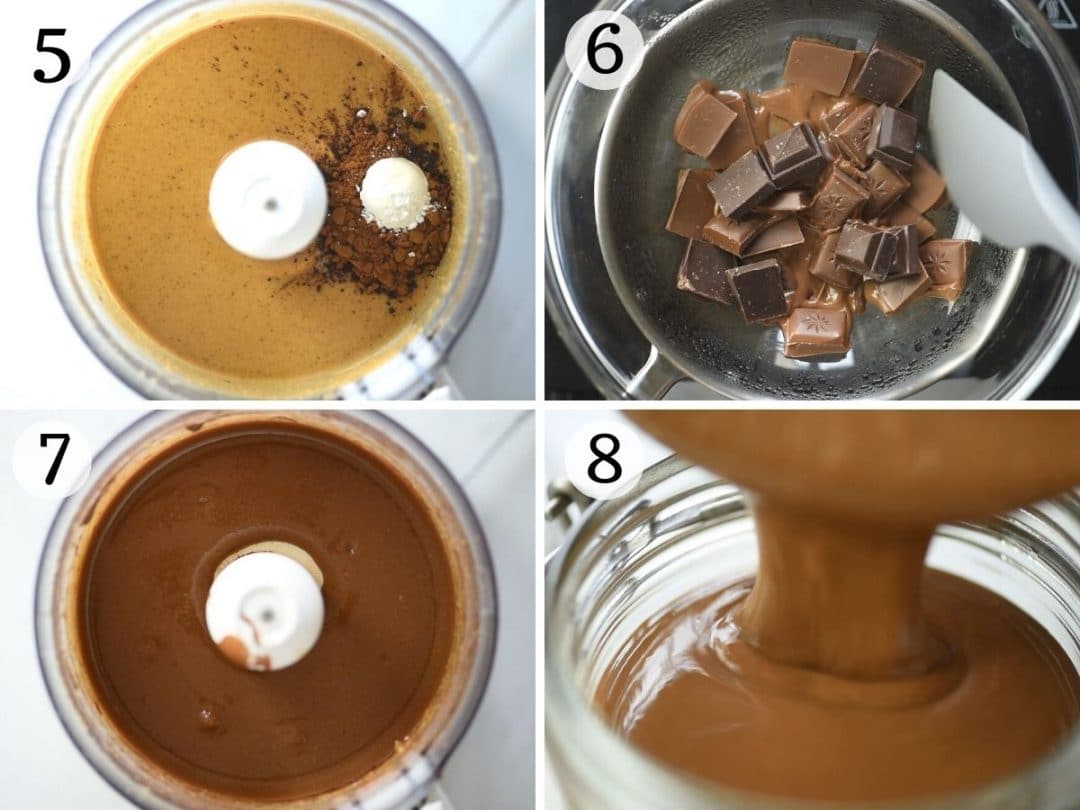 Homemade Nutella - Hazelnut Chocolate Spread - Inside The Rustic Kitchen