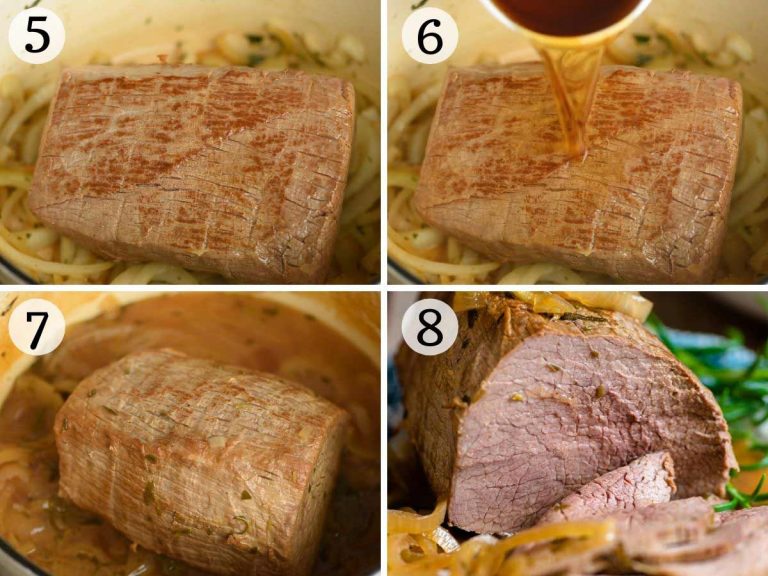 Italian Roast Beef with Marsala & Onions - Inside The Rustic Kitchen