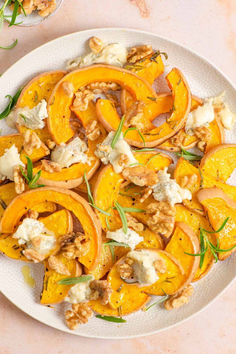 Roasted Butternut Squash with Gorgonzola & Walnuts - Inside The Rustic ...