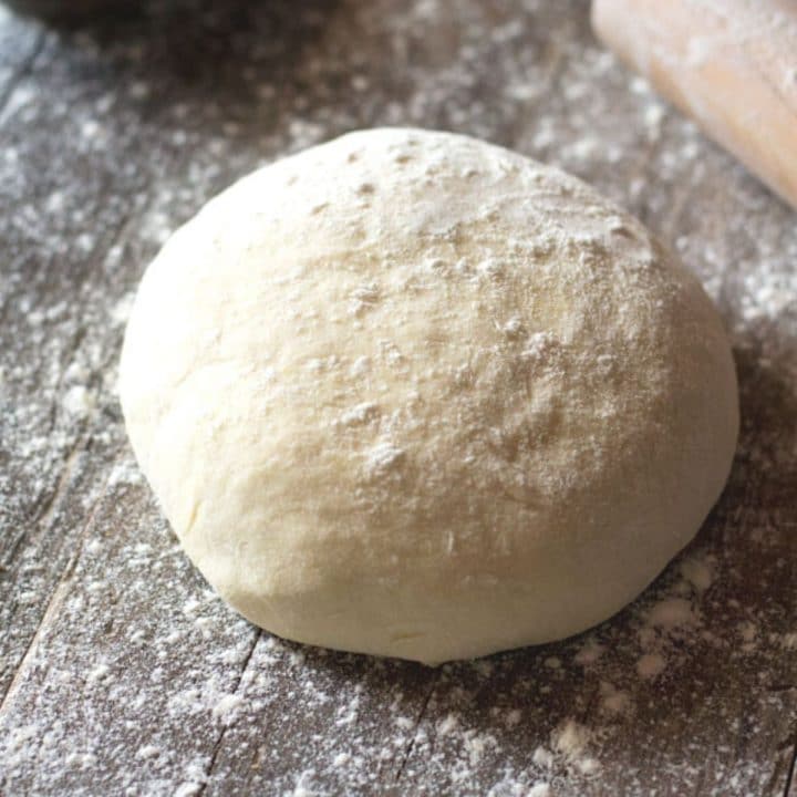 Instant Pizza Dough - No Rise No Yeast - Inside The Rustic Kitchen