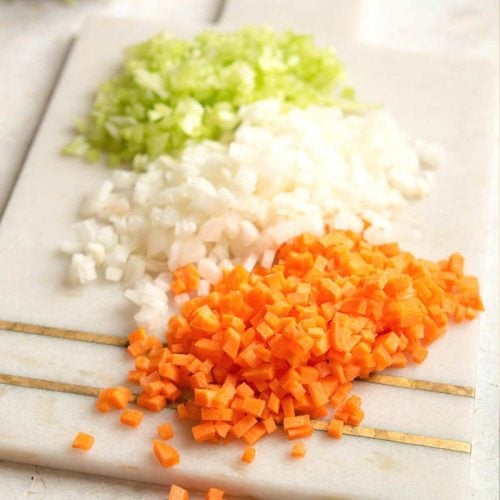 How to Make Soffritto - Inside The Rustic Kitchen