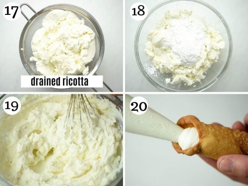 Homemade Sicilian Cannoli (shells and filling) - Inside The Rustic Kitchen