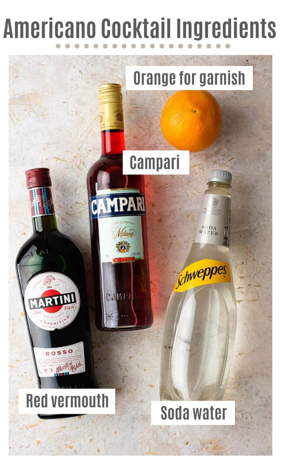 Americano Cocktail - Inside The Rustic Kitchen