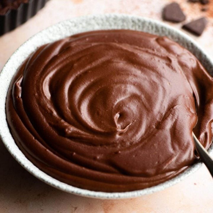 Chocolate Pastry Cream (Crema al Cioccolato) - Inside The Rustic Kitchen