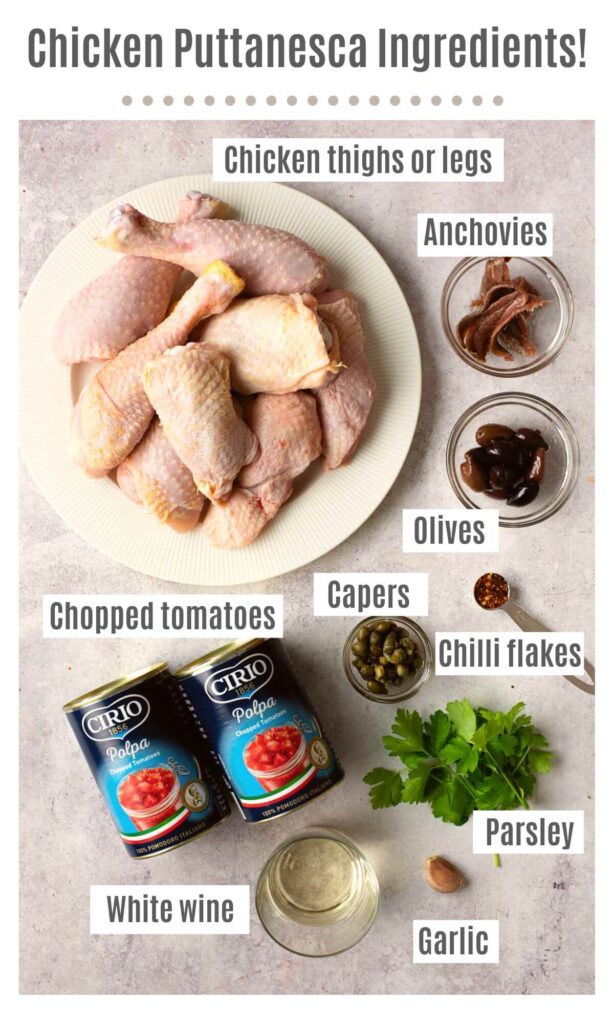 Chicken Puttanesca - Inside The Rustic Kitchen