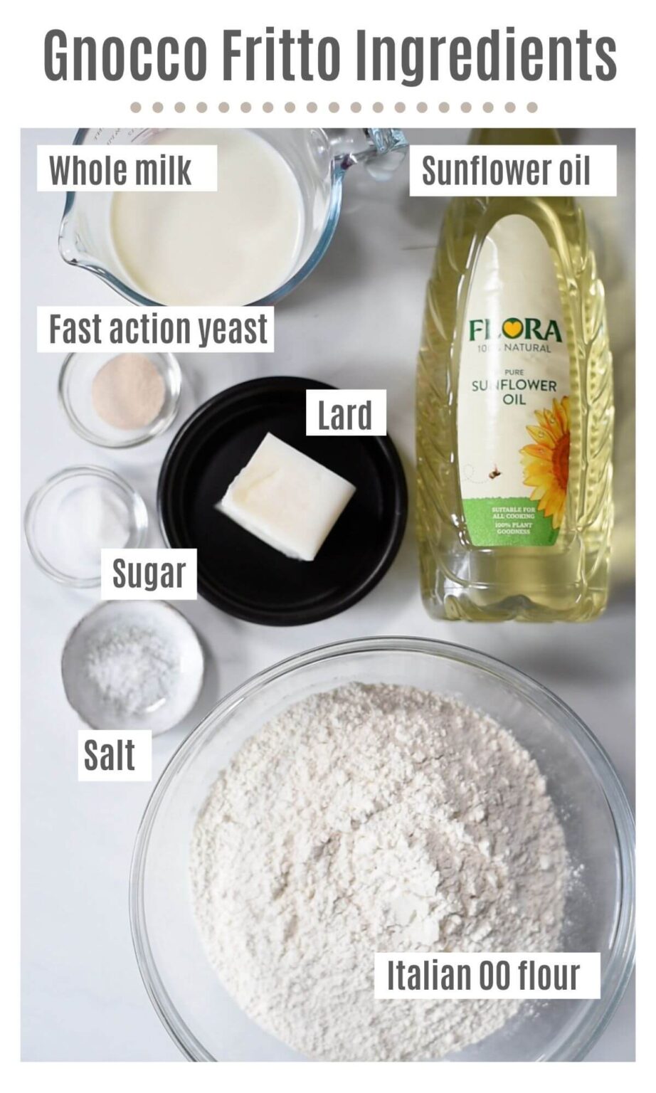 Gnocco Fritto (Italian Fried Dough) - Inside The Rustic Kitchen