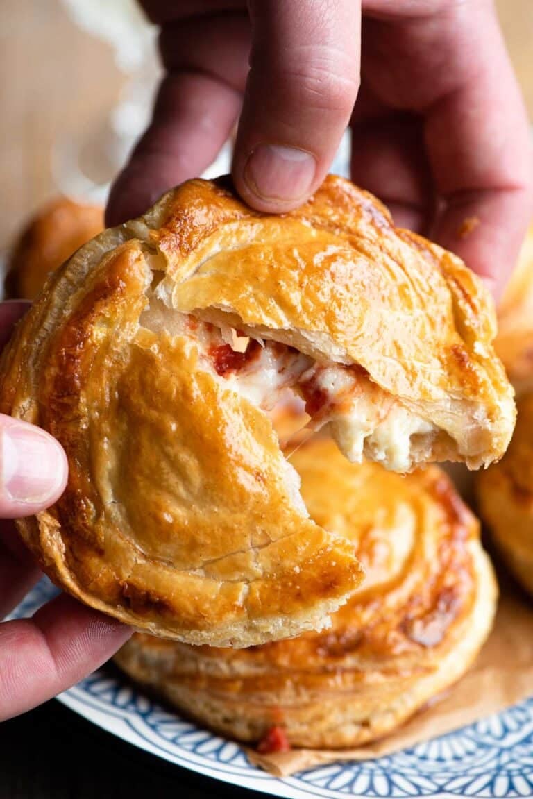 Rustici Leccesi (Tomato and Mozzarella Pastries) - Inside The Rustic ...