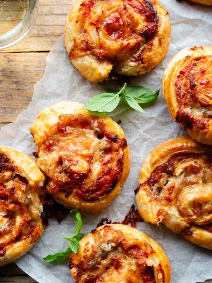 Quattro Formaggi Pizza (Four Cheese) - Inside The Rustic Kitchen