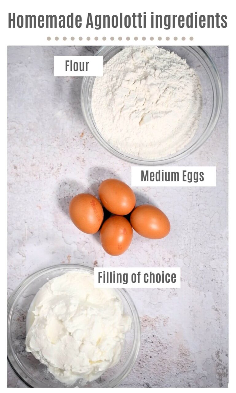 Homemade Agnolotti (step by step) - Inside The Rustic Kitchen