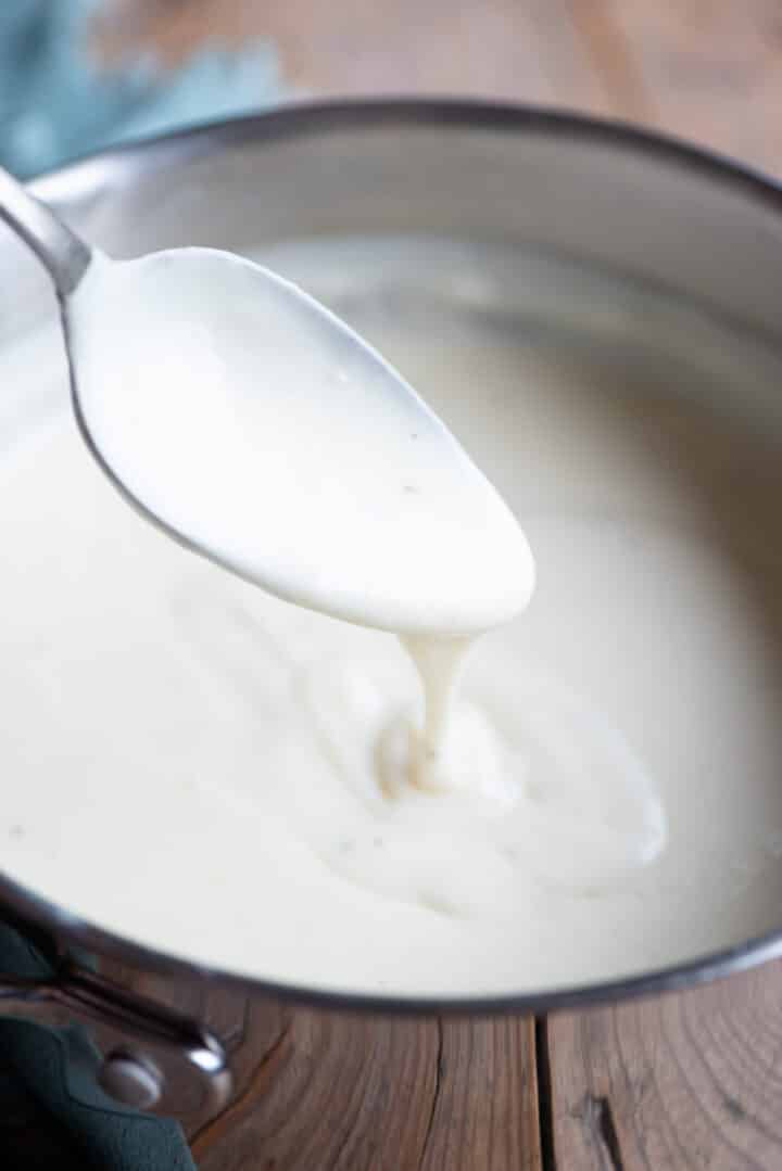 Besciamella (Italian Béchamel Sauce) - Inside The Rustic Kitchen