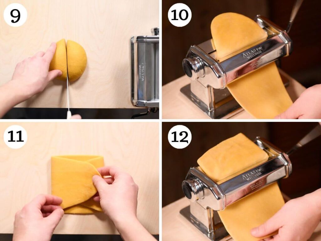 Homemade Triangoli with Mushroom and Taleggio - Inside The Rustic Kitchen