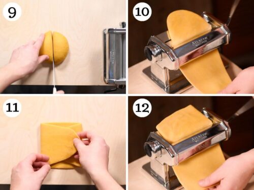 Homemade Triangoli with Mushroom and Taleggio - Inside The Rustic Kitchen