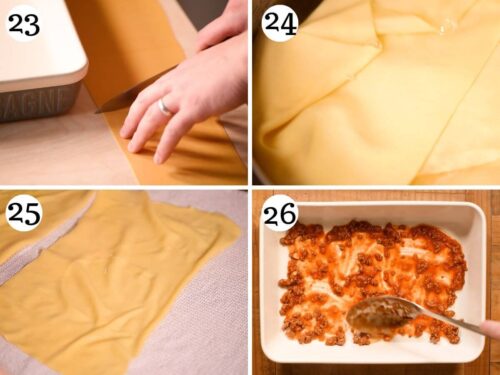 Italian Lamb Lasagna with Pecorino Bechamel - Inside The Rustic Kitchen