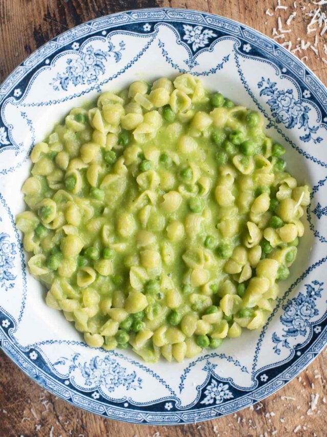 Pasta e Patate (Pasta and Potatoes) - Inside The Rustic Kitchen