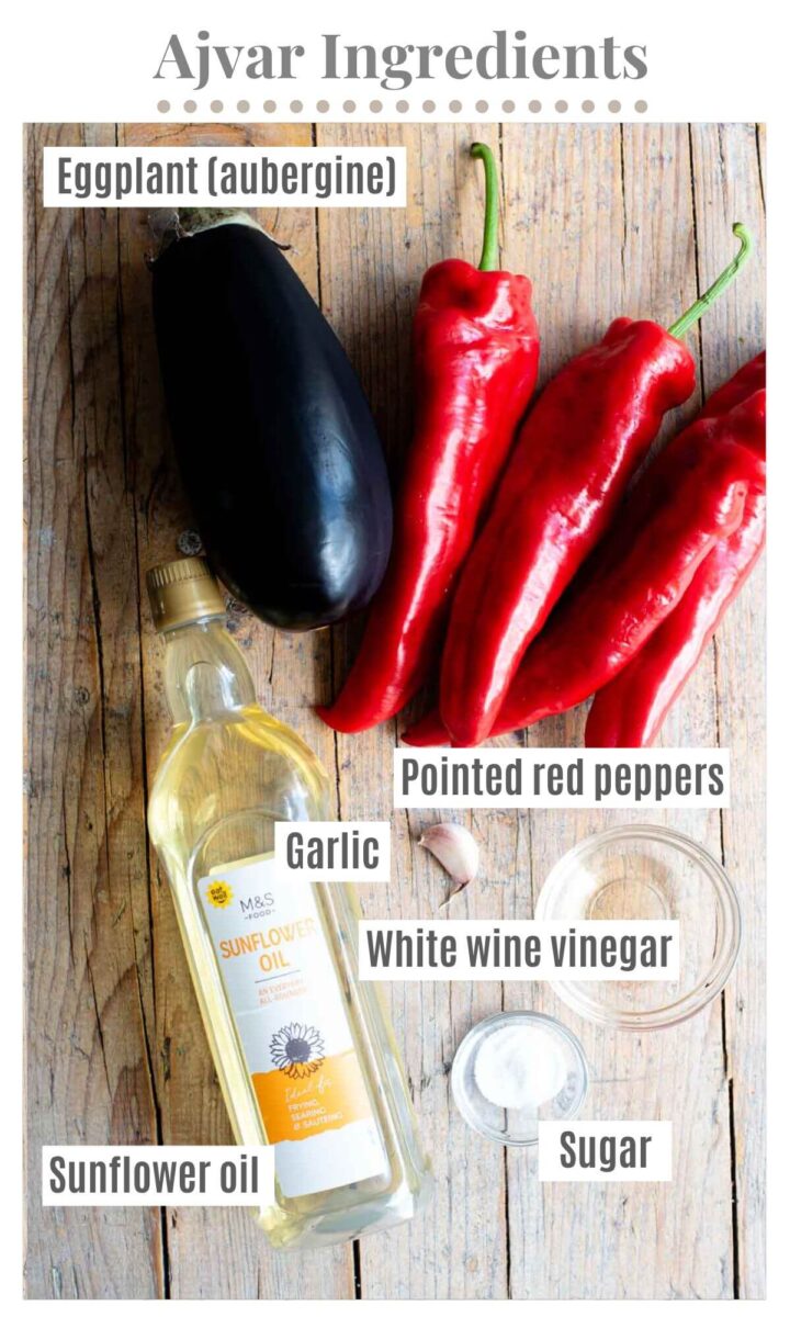 Ajvar (Red Pepper Dip) - Inside The Rustic Kitchen