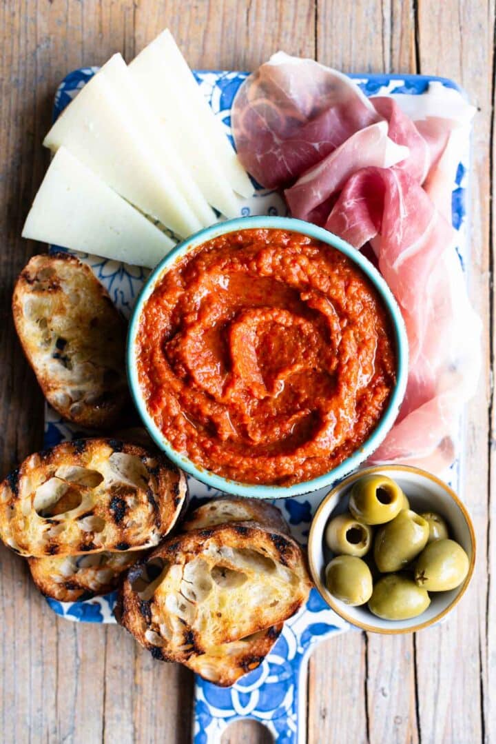 Ajvar (Red Pepper Dip) - Inside The Rustic Kitchen