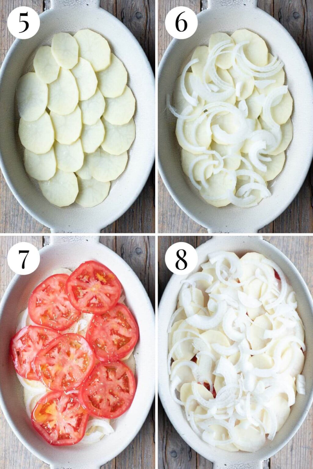 Patate alla Lucana (Italian Potato Gratin) - Inside The Rustic Kitchen