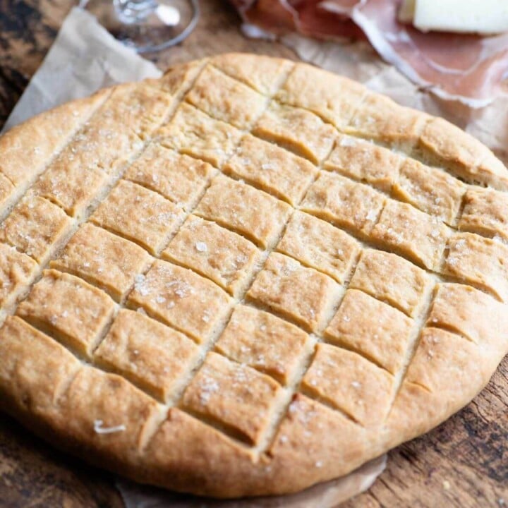 Pizza Scima (Abruzzese Flatbread) - Inside The Rustic Kitchen
