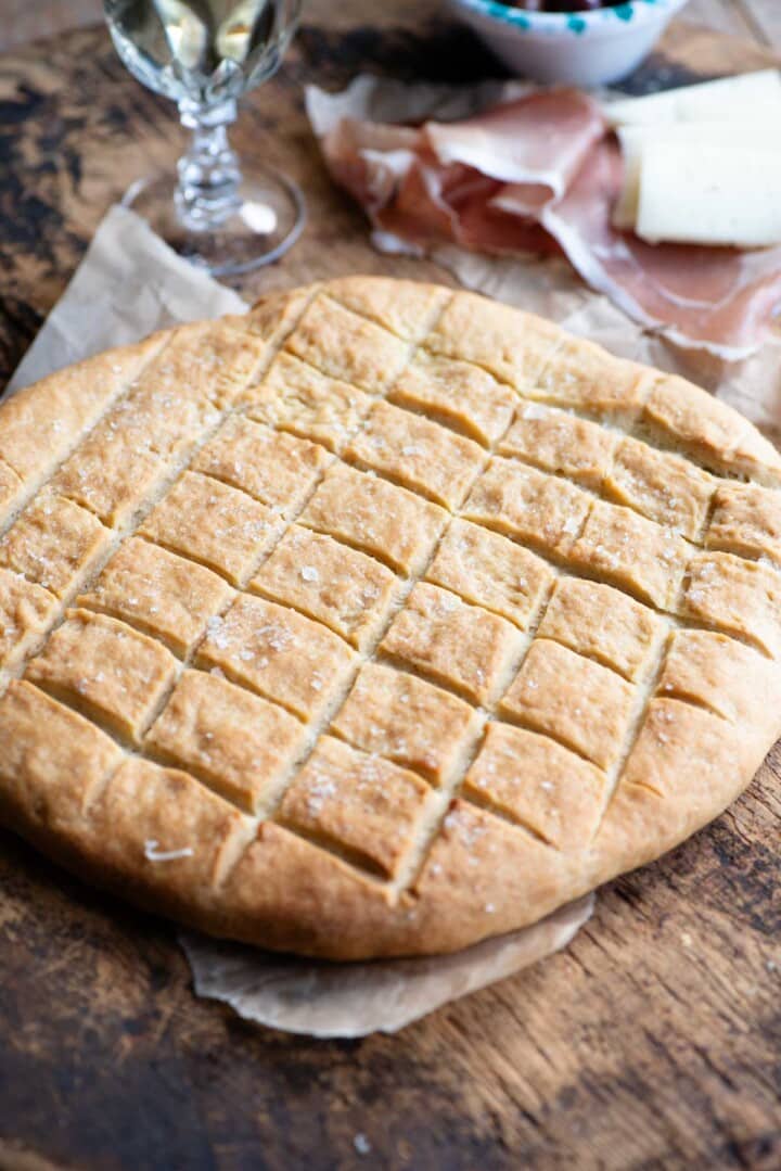 Pizza Scima (Abruzzese Flatbread) - Inside The Rustic Kitchen