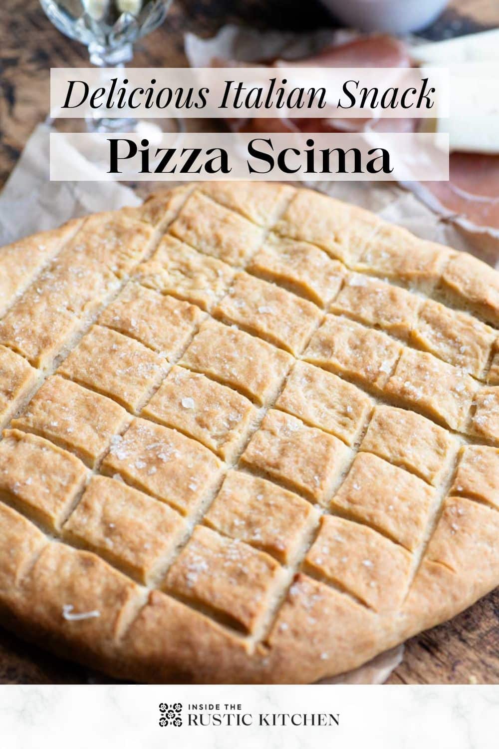 Pizza Scima (Abruzzese Flatbread) - Inside The Rustic Kitchen