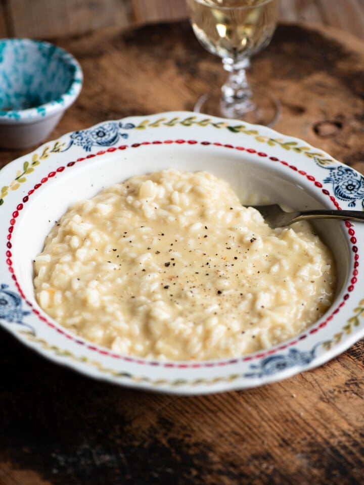 Risotto al Limone (Lemon Risotto) - Inside The Rustic Kitchen