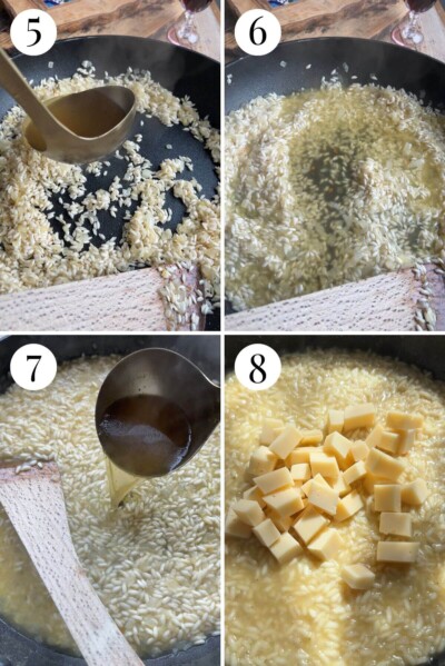 Risotto alla Valdostana (Fontina Cheese Risotto) - Inside The Rustic ...