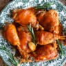 Pollo in Potacchio (Italian Braised Chicken) - Inside The Rustic Kitchen