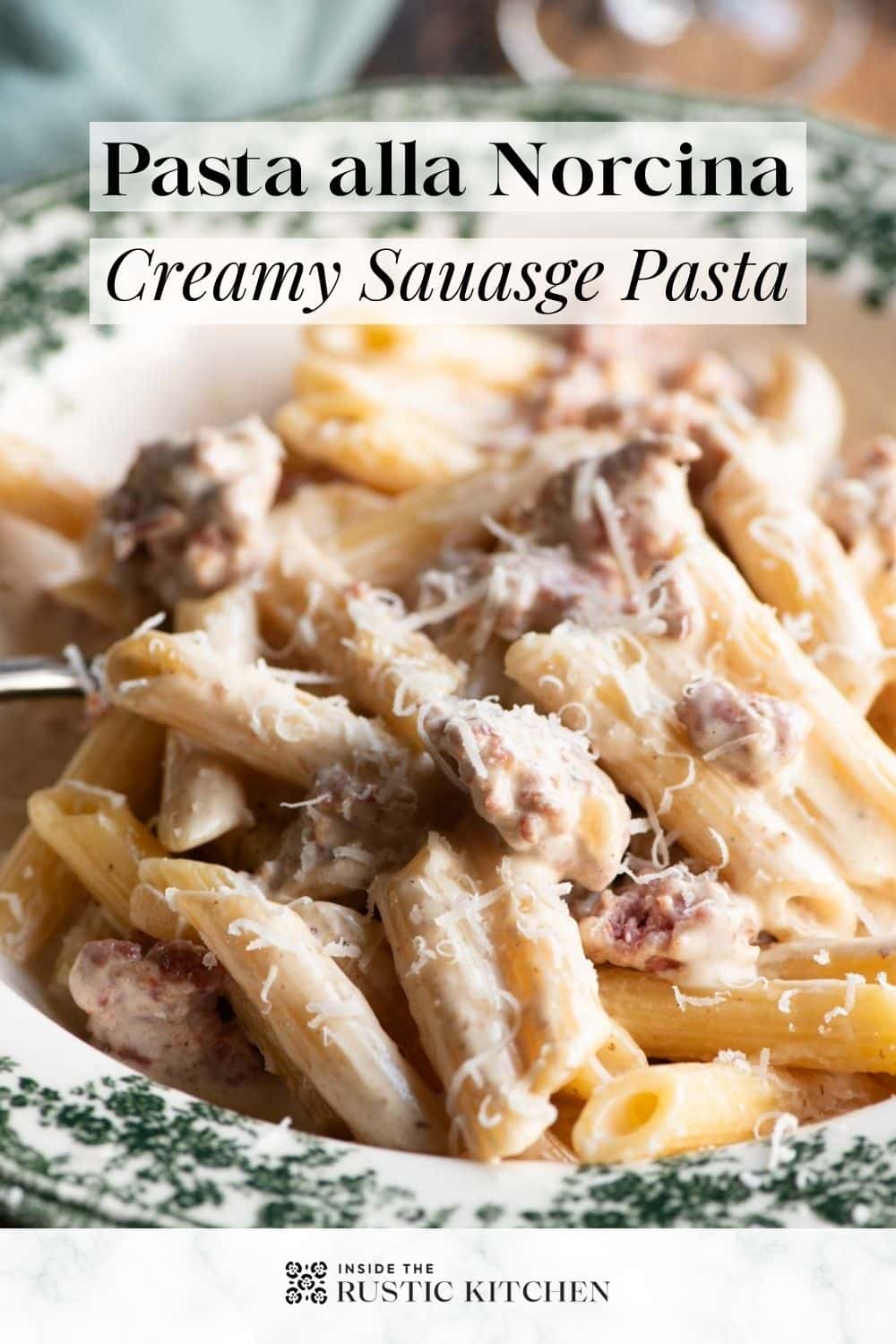 Pasta alla Norcina (Creamy Sausage and Truffle Pasta) - Inside The ...