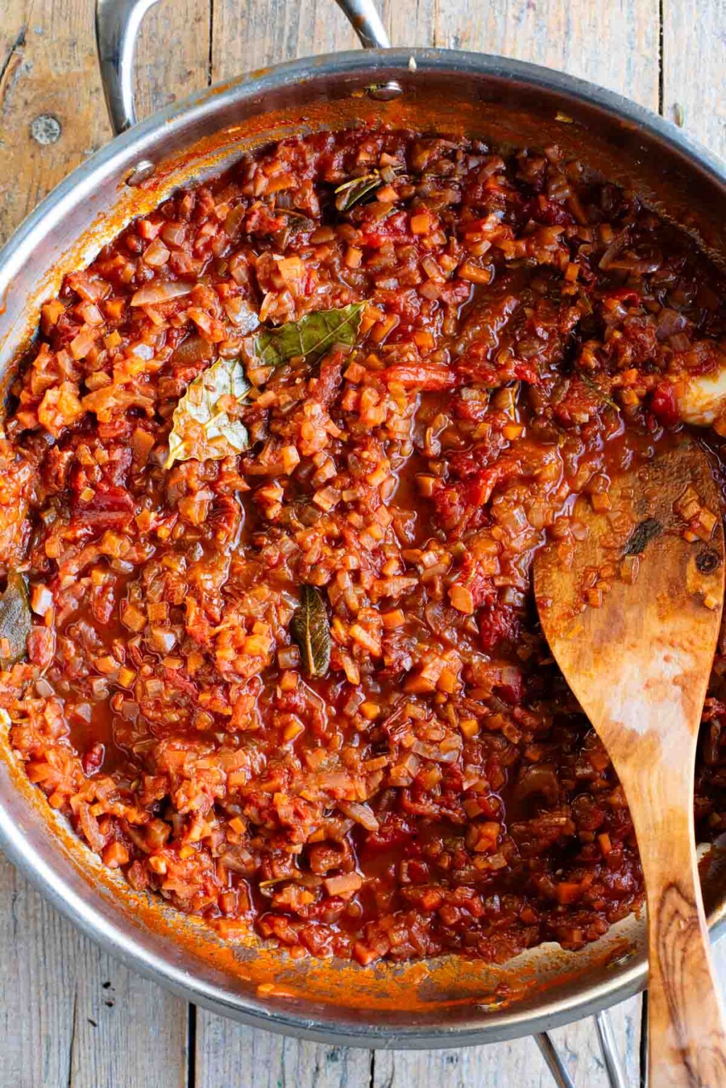 Sugo Finto (Vegetable Sauce) - Inside The Rustic Kitchen