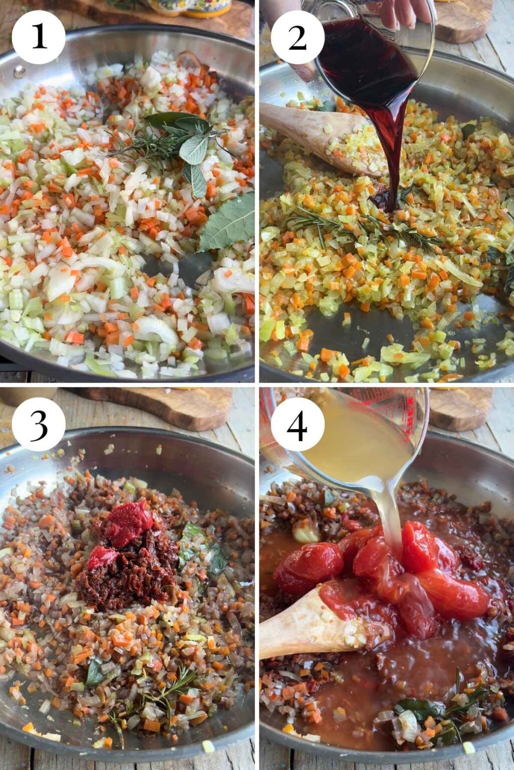 Sugo Finto (Vegetable Sauce) - Inside The Rustic Kitchen