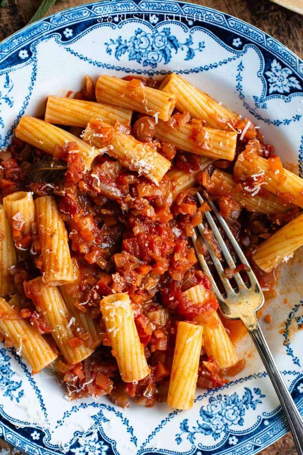 Sugo Finto (Vegetable Sauce) - Inside The Rustic Kitchen
