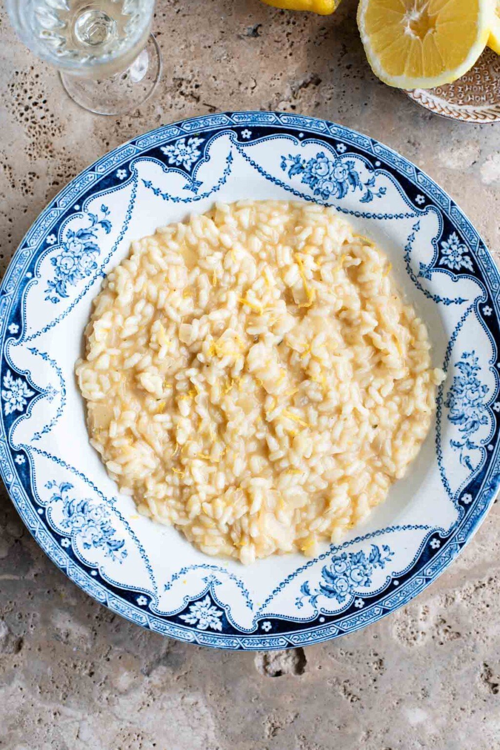 Risotto al Limone (Lemon Risotto) - Inside The Rustic Kitchen